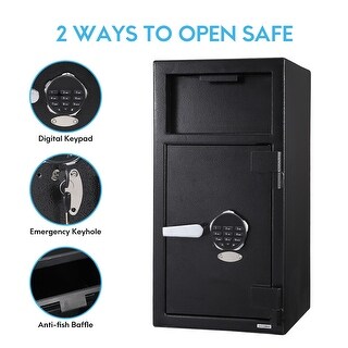 Fireproof Depository Safe with Drop Slot - Bed Bath & Beyond - 41168404