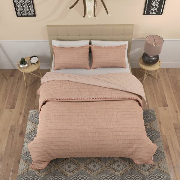 Delano 3 Piece Cotton Quilt Set by Donna Sharp - Bed Bath & Beyond ...