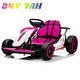 24V Go Karts for Teens, Electric Go Kart Kids Pedal Cart with 8.5Mph ...