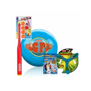 Duncan Outdoor Toys Bundle Pack - Pop 'N Hit, Boomerang, Rocket ...