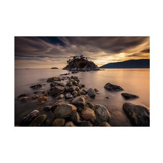 Pierre Leclerc Photography 'Golden Stepping Stones' Canvas Art - Bed ...