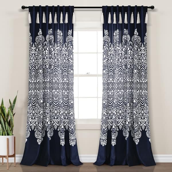 Lush Decor Boho Medallion Window Curtain Panels - Bed Bath & Beyond ...