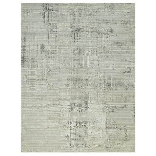 Dieskau Gray, Modern Undyed Velvety Wool, Hand Knotted Hand Spun, Cut ...