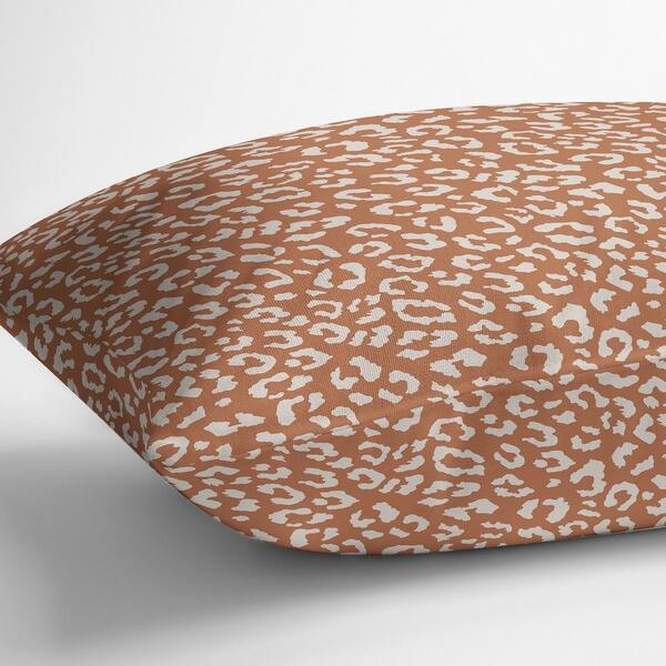 LEOPARD RUST Lumbar Pillow By Marina Gutierrez - Bed Bath & Beyond ...