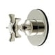 Hamilton Single-Handle Six-Way Diverter Valve with Round Trim Kit - Bed ...