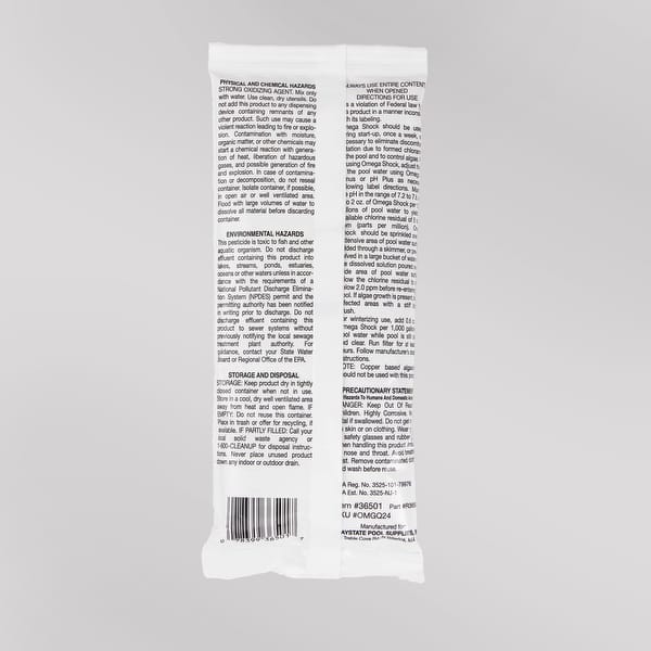 1 Lb - Omega 68 Calhypo Shock for Swimming Pools - Bed Bath & Beyond ...