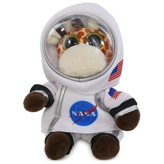 DolliBu Giraffe Astronaut Plush Toy with Space Helmet and NASA Suit - 8 ...