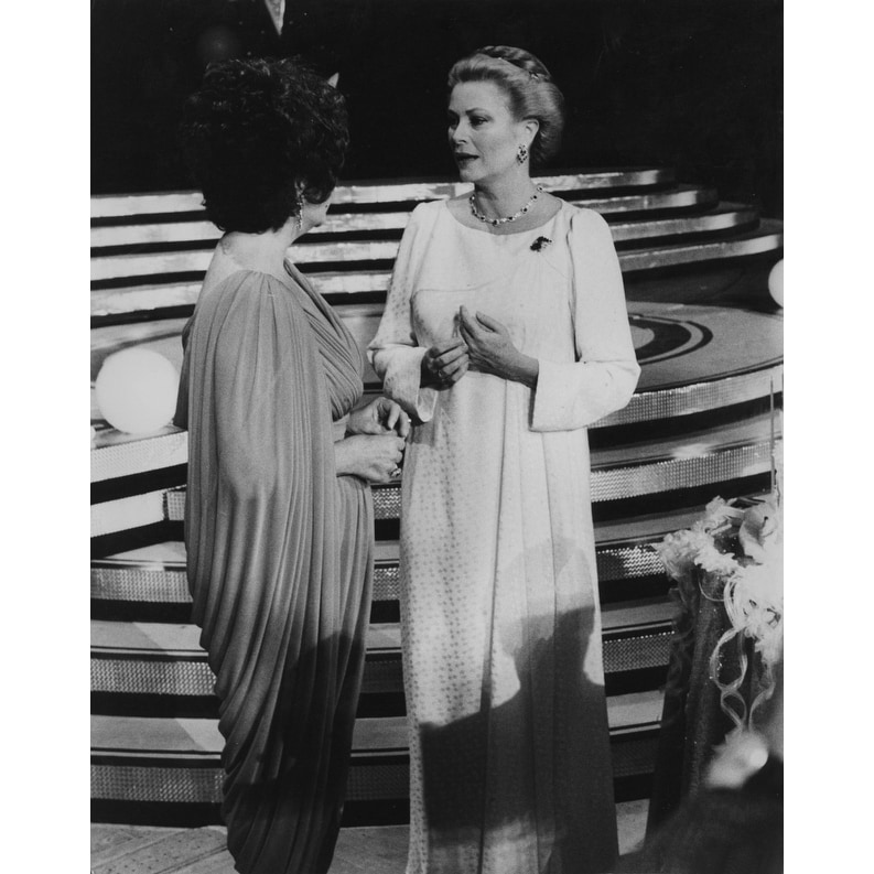 Grace Kelly And Elizabeth Taylor