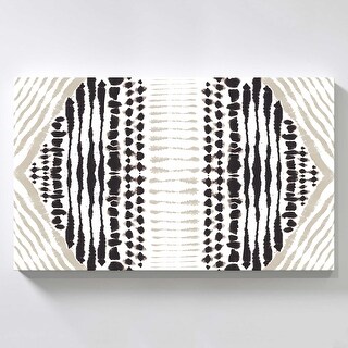 "Inky Symmetry" by Amanda Murray Print on Canvas - Bed Bath & Beyond ...