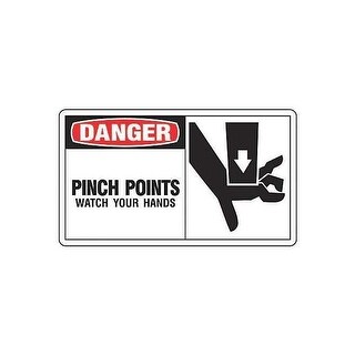 Accuform Safety Label,3 1/2 inx5 in,Vinyl,PK5 LEQM017VSP - 1 Each - Bed ...