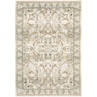 Style Haven Adalynn Distressed Medallion Area Rug - Bed Bath & Beyond ...