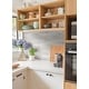 InHome Ash Porcelain Planks Peel & Stick Rolled Backsplash - On Sale ...