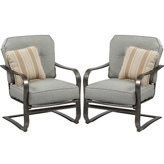 Agio Madison C Spring Chair Set of 2 with Cushion - Bed Bath & Beyond ...