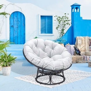 Patio Outdoor Moon Chair with Cushion - Bed Bath & Beyond - 41029313