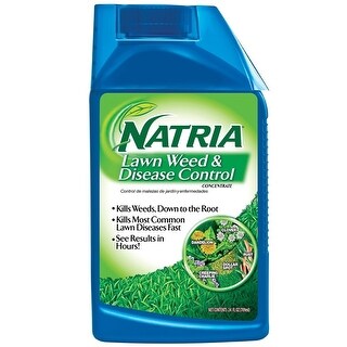 Natria 706410D Lawn Weed & Disease Control Concentrate, 24 Oz - Bed ...