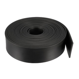 Solid Rectangle Rubber Seal Strip - Black - 40mm x 3mm x 5m - Bed Bath ...