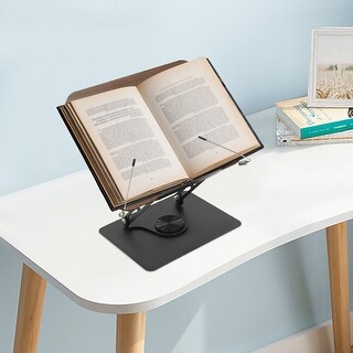 Foldable Book Stand Adjustable Rotating Book Stand - Bed Bath & Beyond ...