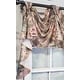 RLF Home Design Monte Cristo Victory Swag 3-Scoop Window Valance - Bed ...