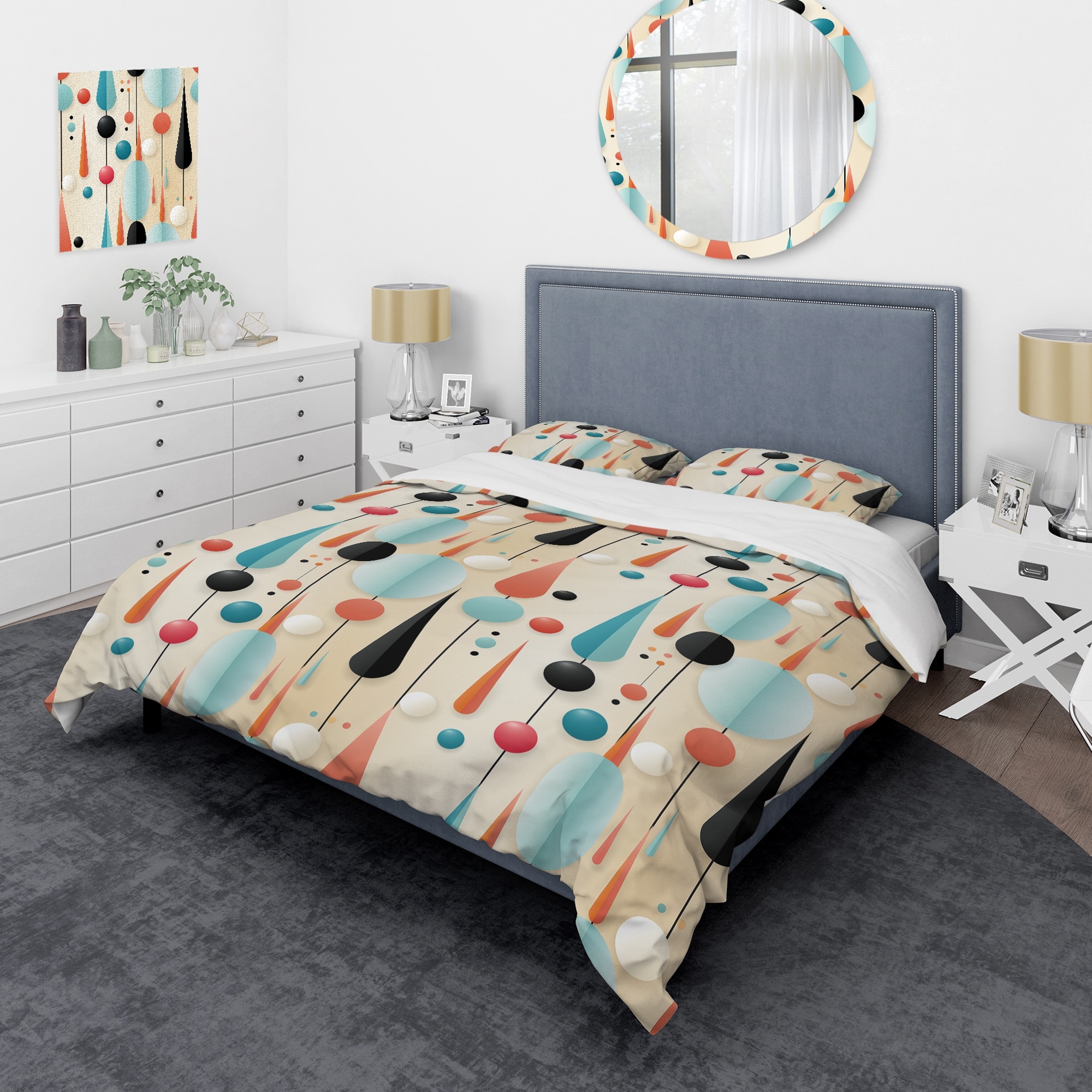 Geometric Duvet Covers and Sets - Bed Bath & Beyond