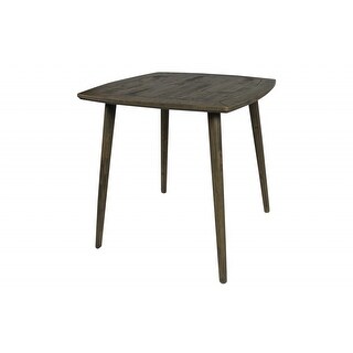 36" Brown Square Solid Wood Dining Table - Bed Bath & Beyond - 39672749