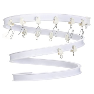 Flexible Curved Ceiling Curtain Track Bendable Mount for Curtain Rail ...