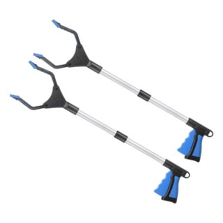 Grabber Tool 31" Extra Long Extension Foldable Pick Up Stick Magnetic ...