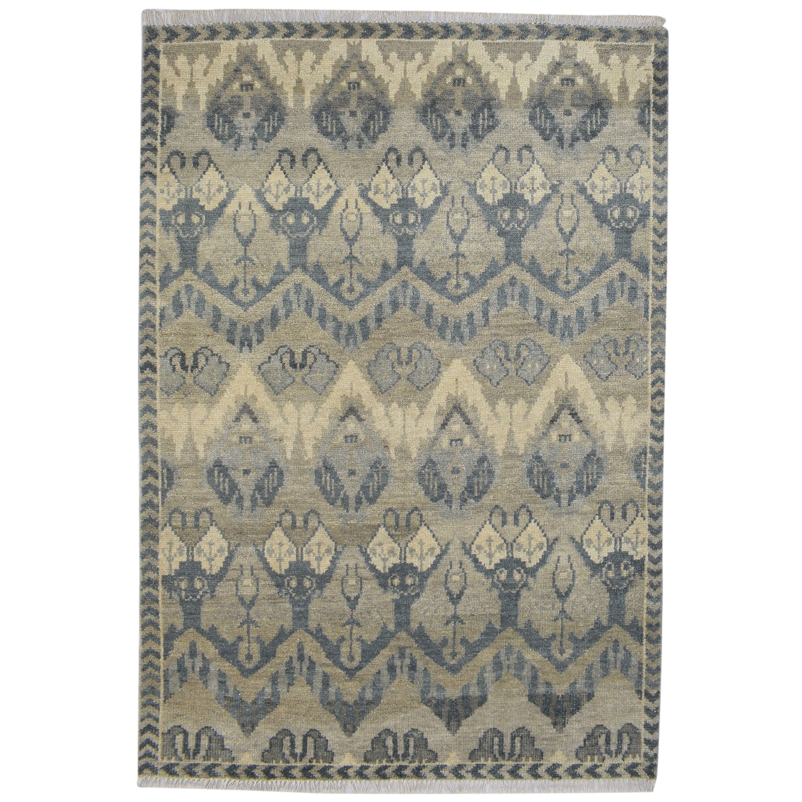Ikat, Hand-Knotted One-of-a-Kind Rugs - Bed Bath & Beyond