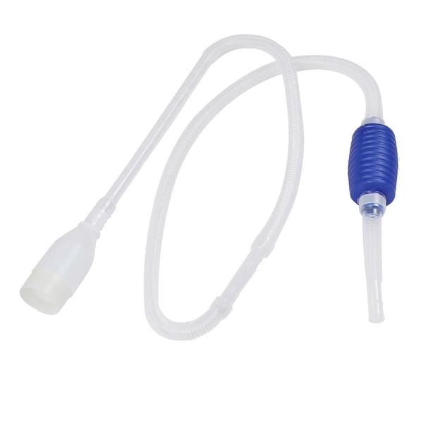 Water Basin Draining Hand Press Drainage Drain Hose Pipe White Blue ...
