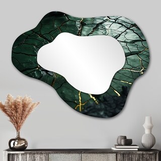 Green Emerald Amazonite Stone Geode I - Irregular Stone Geode Wall ...