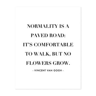 Typography Black White People Quotes Sayings Art Print/Poster - Bed ...