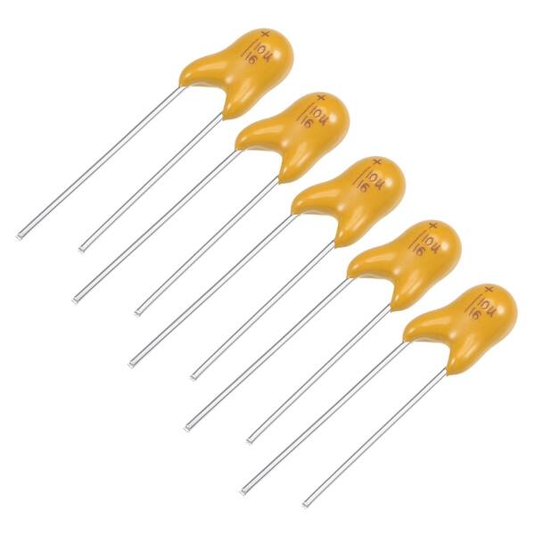 Tantalum Capacitor, 16V 2 Pin Radial Dipped Tantalum Bead Capacitors ...