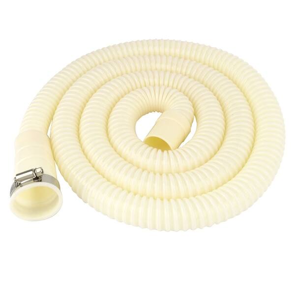 6.6Ft Length PVC Washing Machine Drain Discharge Hose Washer Pipe ...