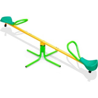 360° Rotation Swivel Teeter Totter for Kids Outdoor - Bed Bath & Beyond ...