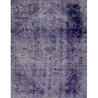 Ahgly Company Machine Washable Abstract Purple Haze Purple Area Rugs ...