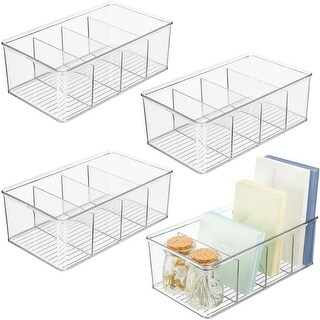 Plastic 4-Section Office Storage Organizer Bin - Bed Bath & Beyond ...