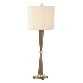 Sleek Tapered Table Lamp with Square Hardback Shade - 36" - Bed Bath ...