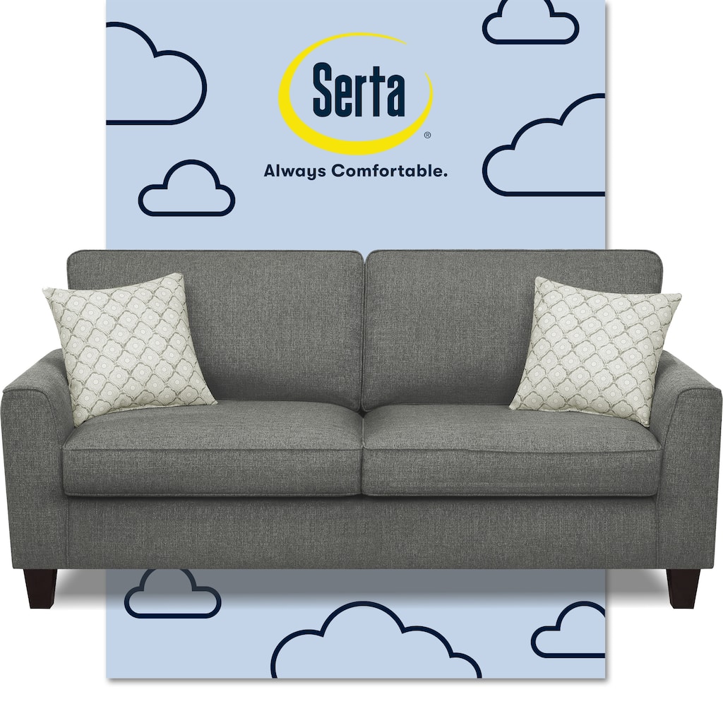 Serta Astoria Deep Seating 78 Inch 80 Inch Sofa Overstock 16796033