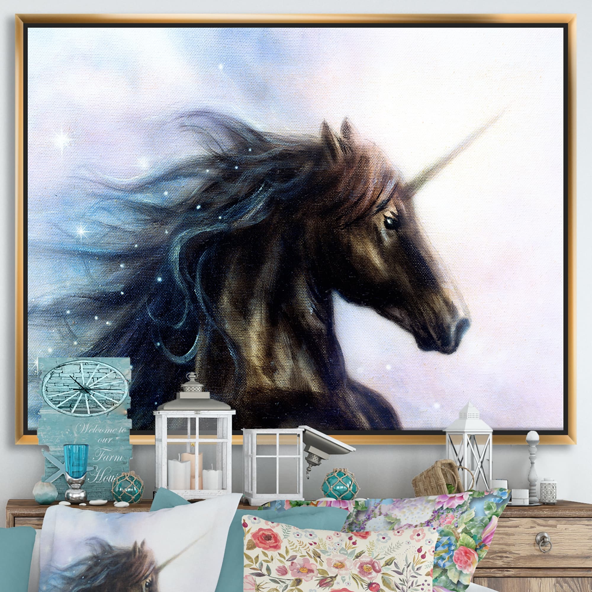 fantasy artwork unicorn