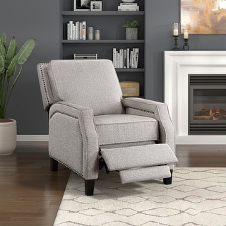 Comfortable Self-Reclining Chair with Transitional Style - Bed Bath ...