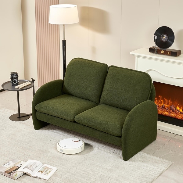 green mini sofa