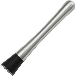 8" Long Stainless Steel Cocktail Muddlers by HQY - Muddler - Stainless ...