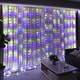 300 LED Curtain Fairy Lights with Remote, USB Plug in Copper Wire ...