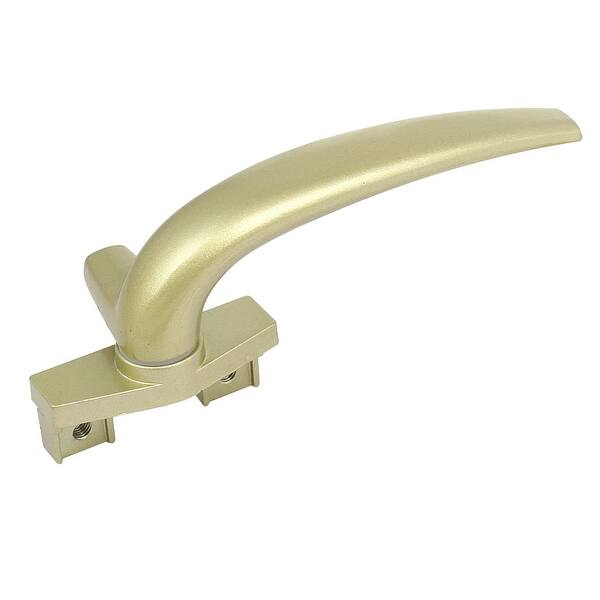 Household Window Door L Shape Left Hand Knob Lock Locker Gold Tone ...