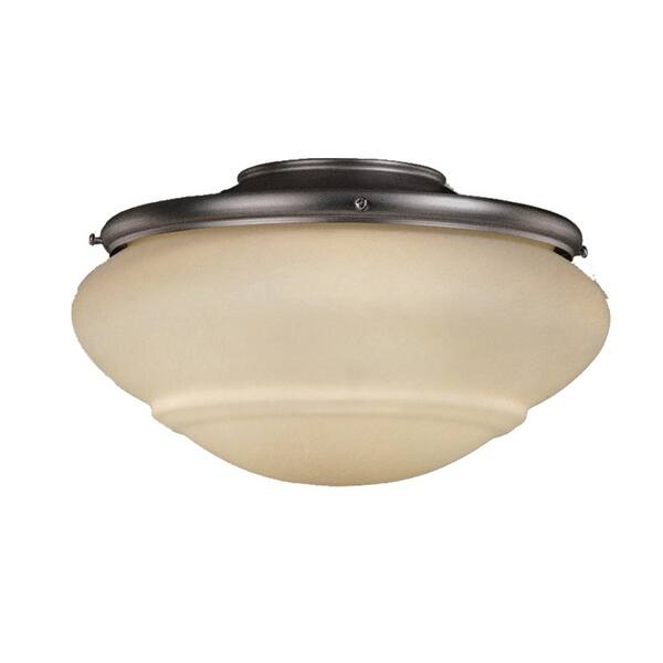 Vaxcel Lighting Fan Light Kit 11.75" 2-Light Ceiling Fan Light Kit ...