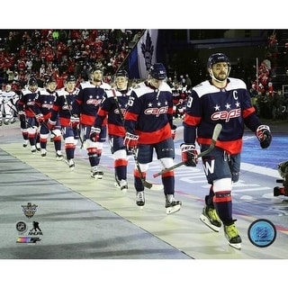 Washington Capitals Team Introduction 2018 Nhl Stadium Series Photo ...
