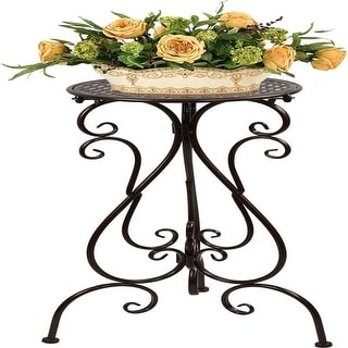 22.6IN. Tall Metal Flower Pot Stands - Bed Bath & Beyond - 39869149
