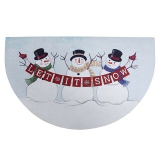 Let It Snow Welcome Mat - Bed Bath & Beyond - 36935484