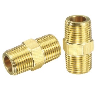 Brass Pipe Fitting Reducer Adapter for Water Oil Pressure Gauge Engine ...