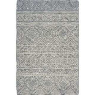 Light Gray Boho Chic Area Rug - Bed Bath & Beyond - 34990193