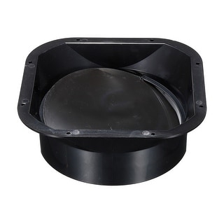 8 Inch Square Duct Connector Flange Air Ventilation Duct with Valve ...